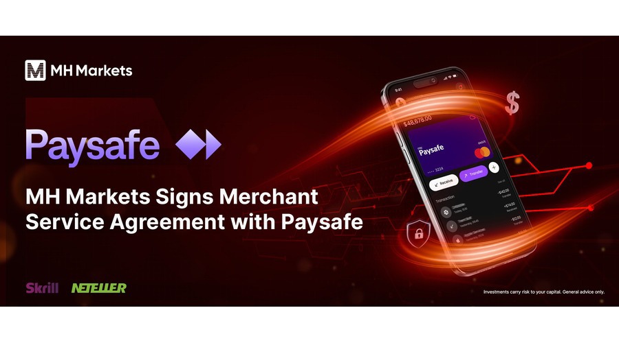 MH Markets Signs Merchant Service Agreement with Paysafe